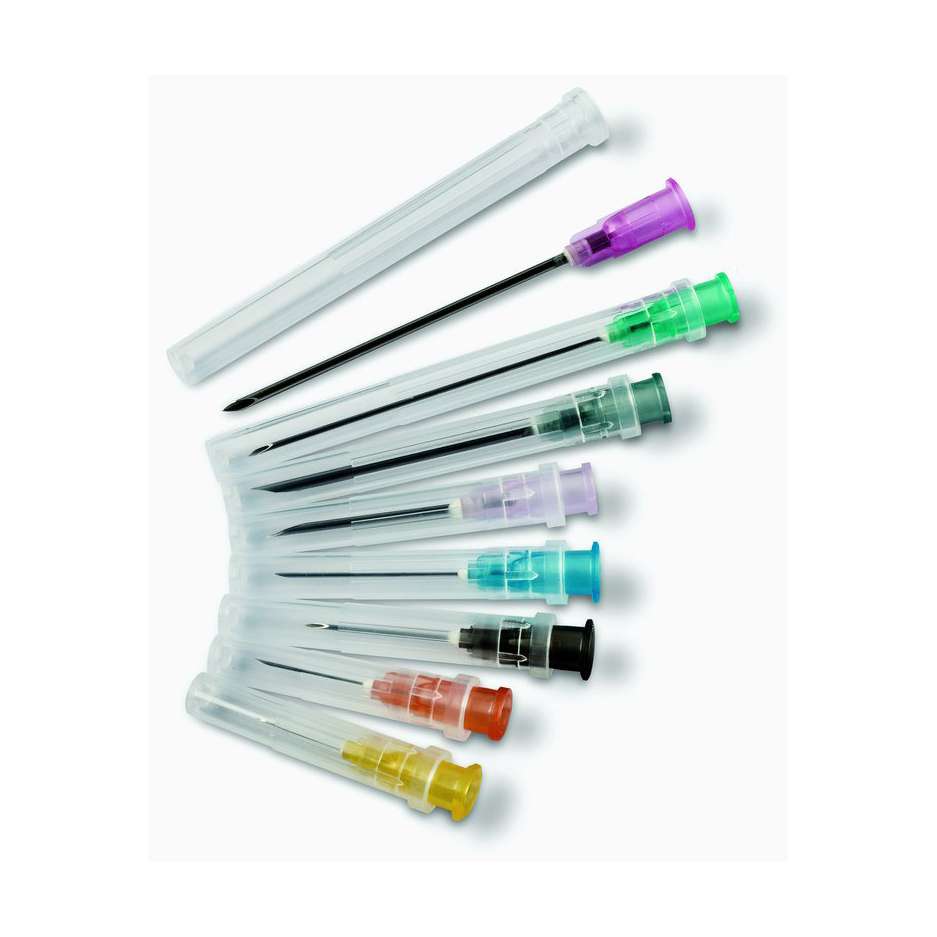 HSW Fine-Ject Standard Hypodermic Needle Sterile Straight Style ...