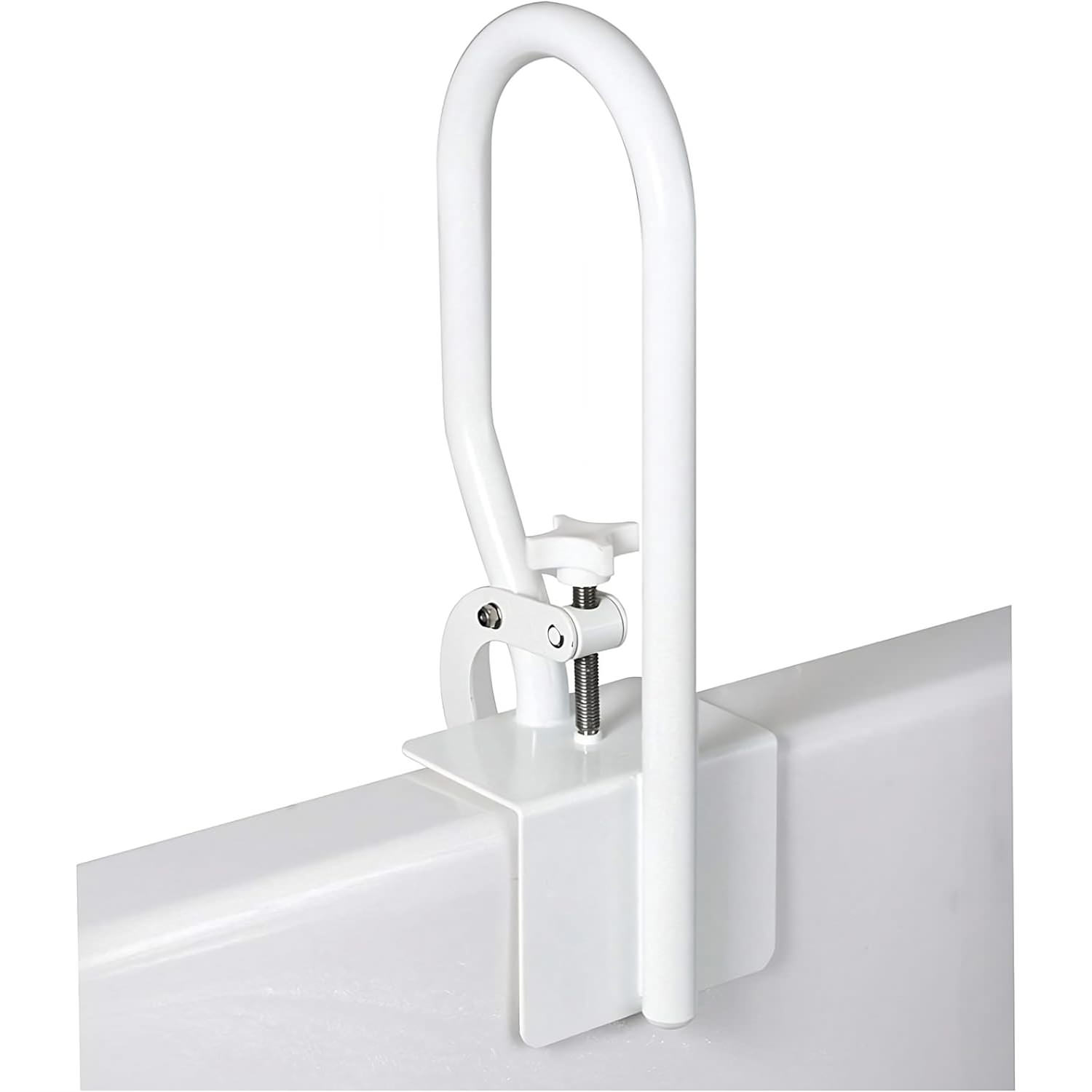 Carex White Bathtub Rail